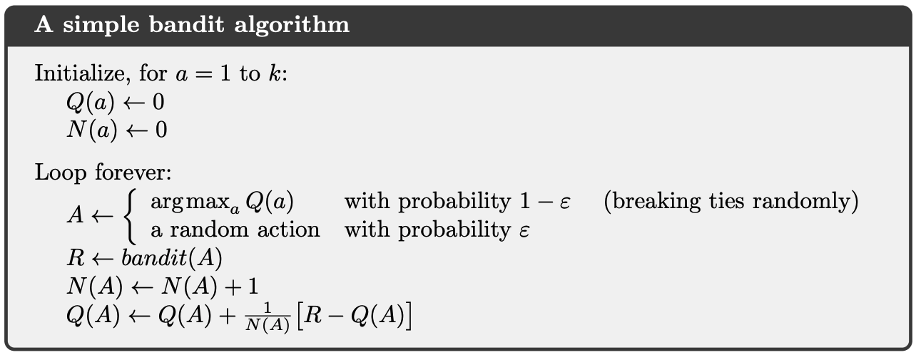 Chapter 2: Multi-Armed Bandits